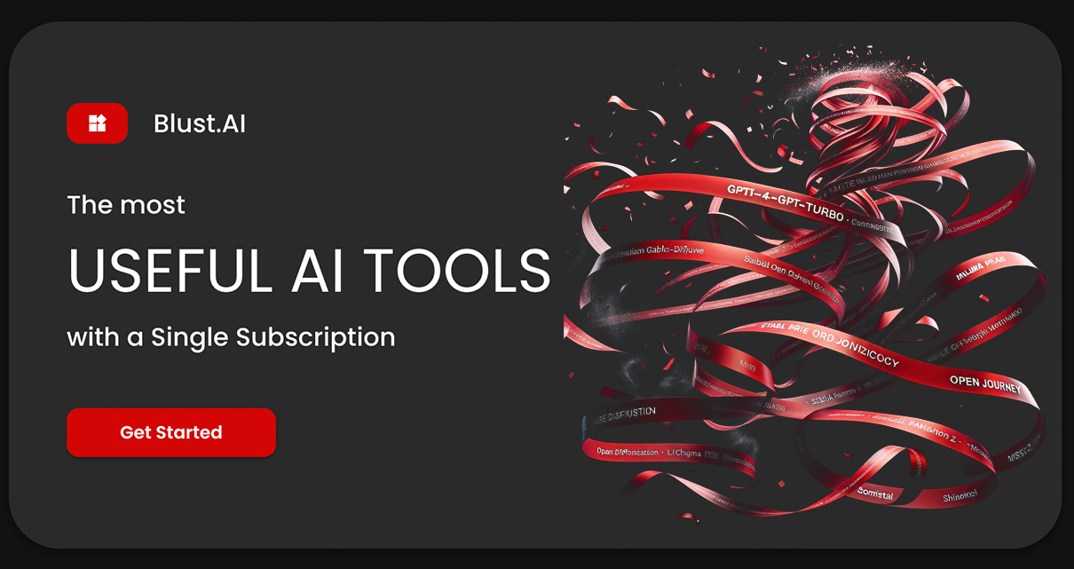 Blust.AI - The most useful AI tools with a single subscription